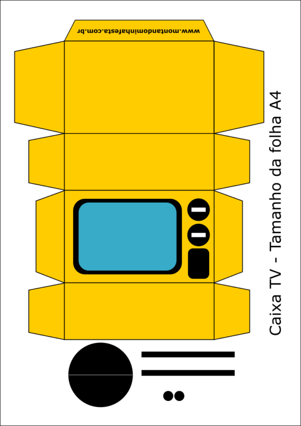 Caixa TV para festas passo a passo!