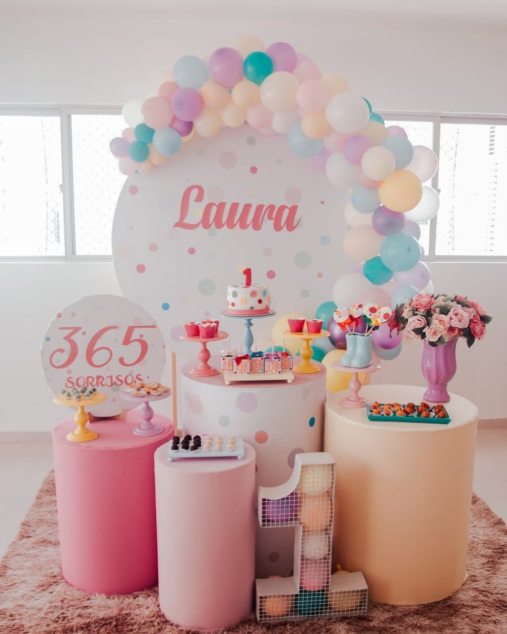 Ideias para festa 365 sorrisos