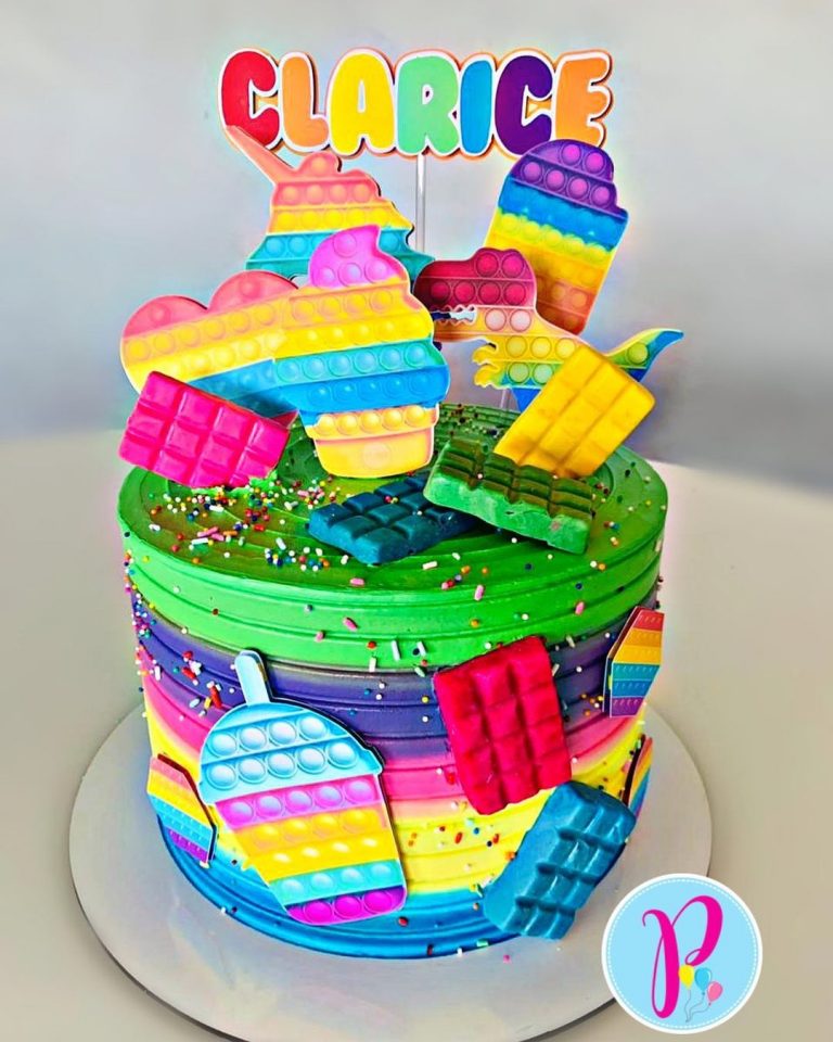 Ideias para festa tema PopIt Fidget toys - Montando Minha Festa