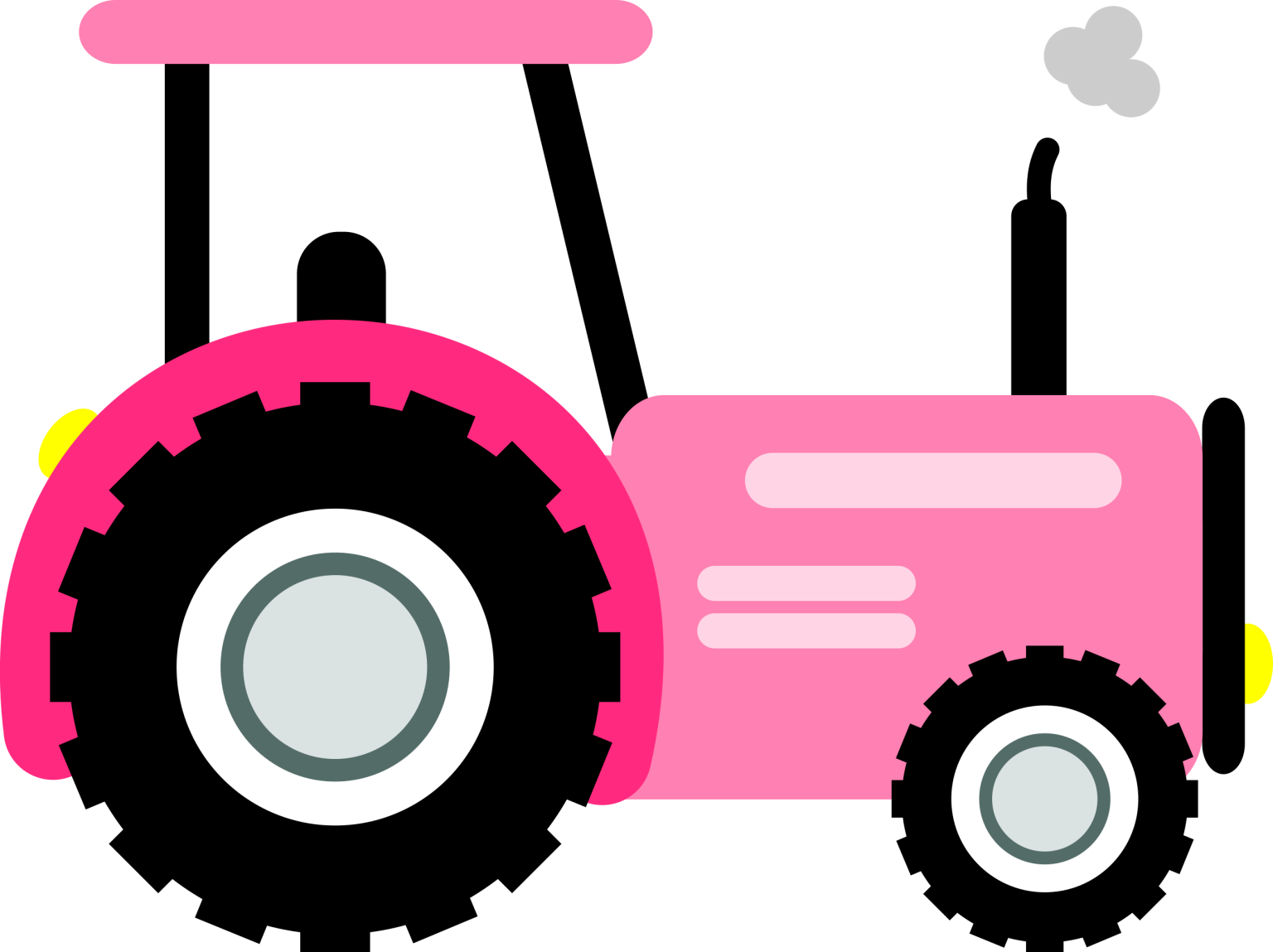 Imagem de trator em PNG