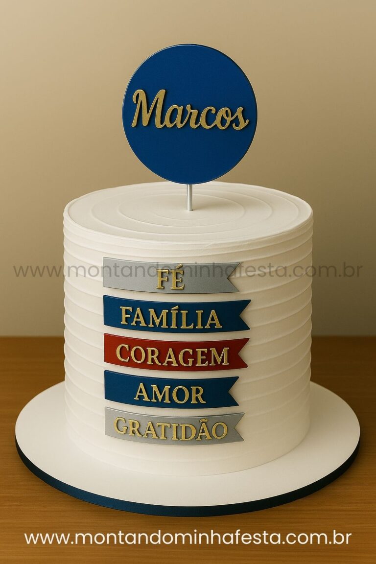 Ideias de Bolo Masculino Adulto – Estilos Criativos e Elegantes