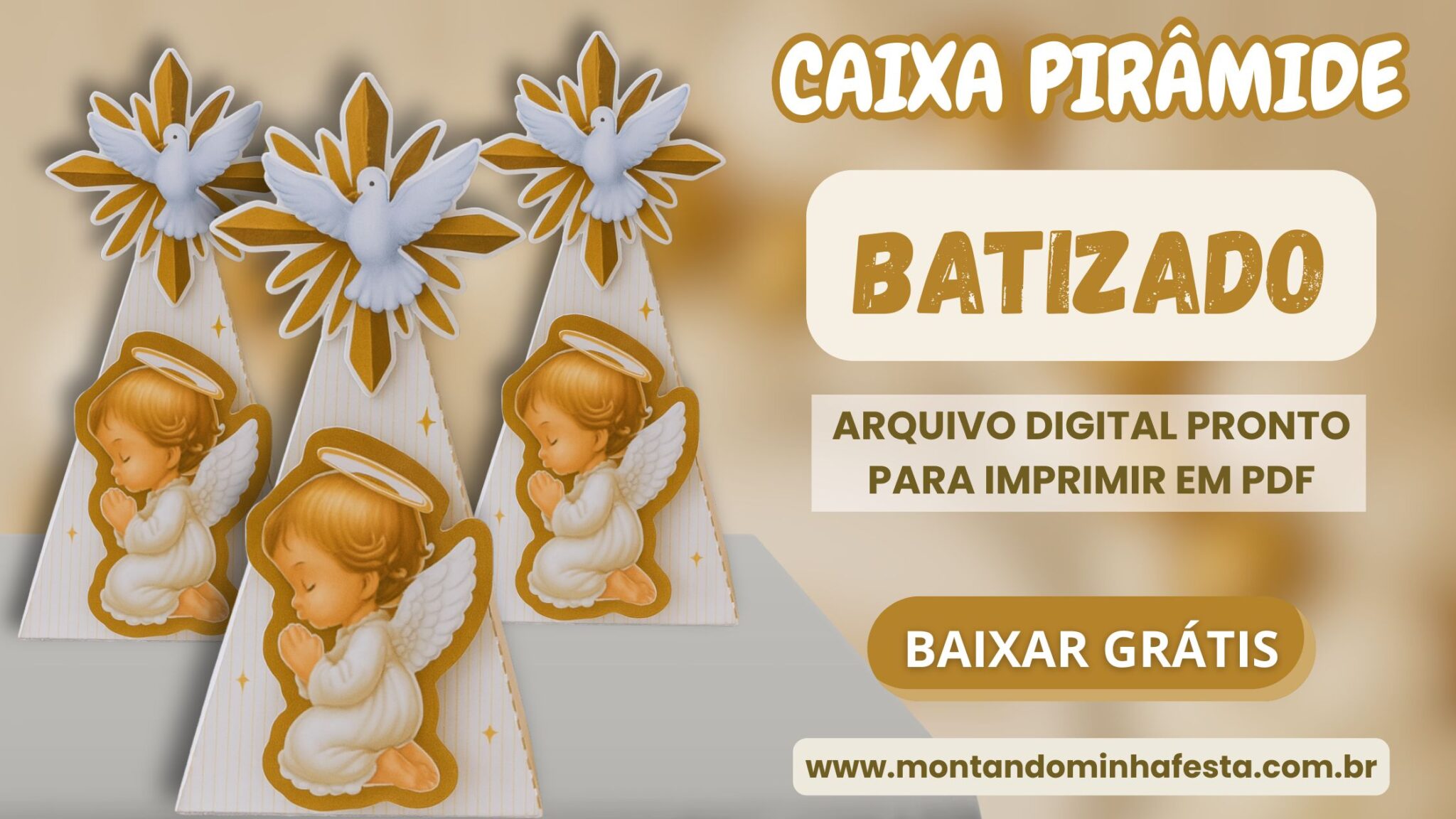 Arquivos caixa pirâmide para festa