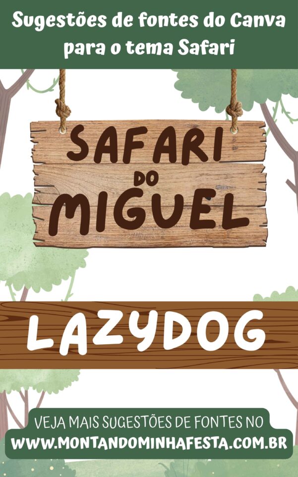 10 Fontes do Canva para Usar no Tema Safari – Ideais para ...